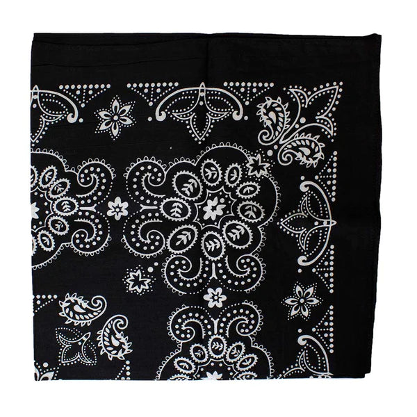 28x28 PAISLEY BANDANA – Wilder West Urban Western Outfitters